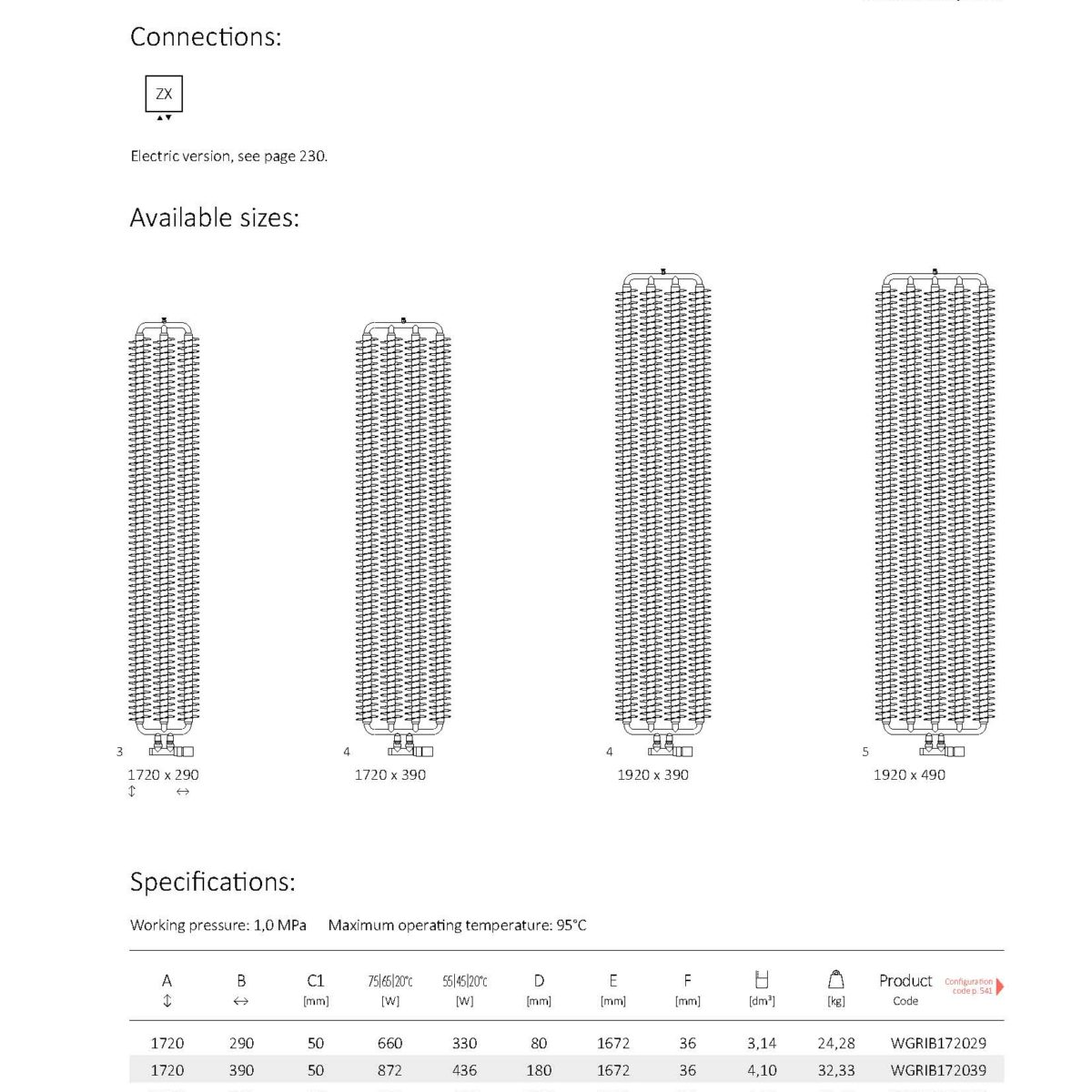 Terma Ribbon Vertical Designer Radiator | Poshrads