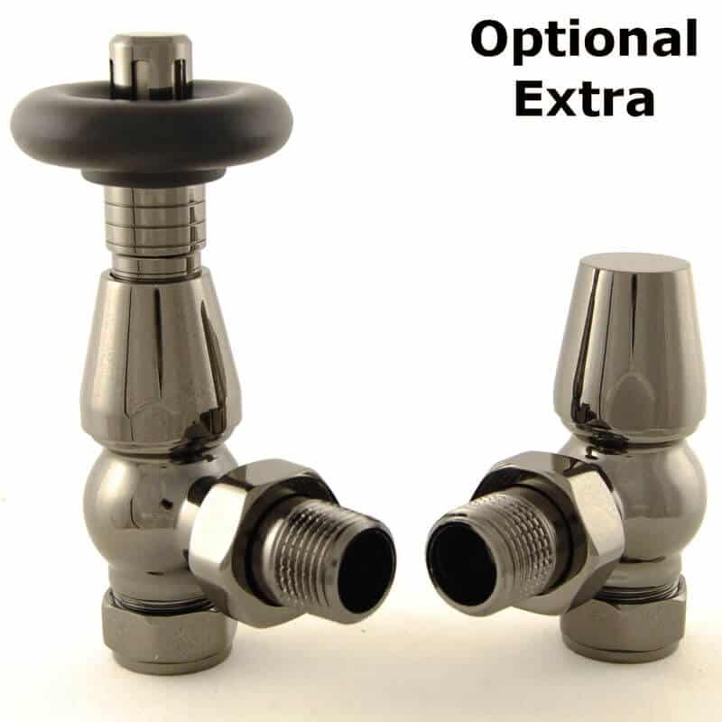 Bentley Traditional Thermostatic Radiator Valve - Black Nickel (TRV ...