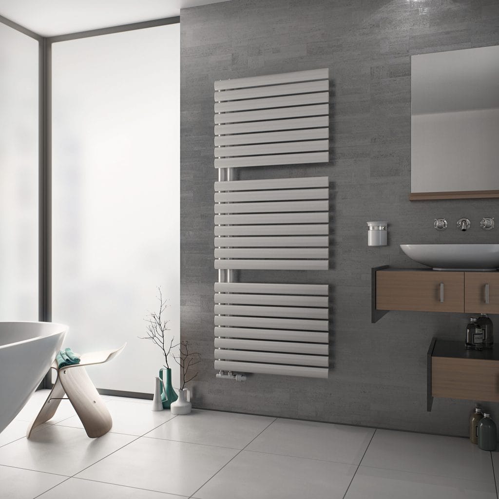 aluminium designer towel radiators