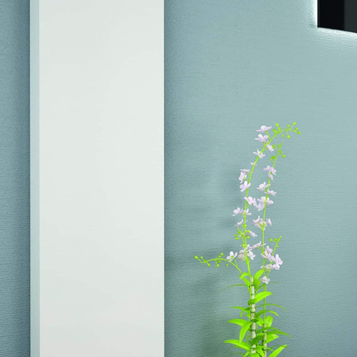 Buy Corus Corner Single Vertical Designer Radiator, Supplied With ...