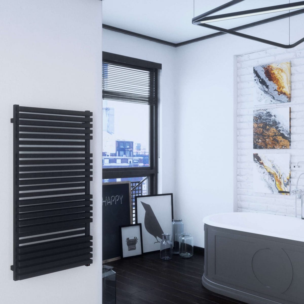 Buy Terma Ribbon Vertical Designer Radiator | Poshrads