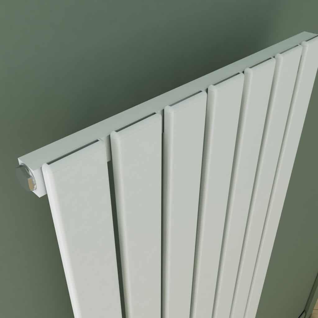 Buy Carisa Plata Vertical White Designer Radiator | Poshrads